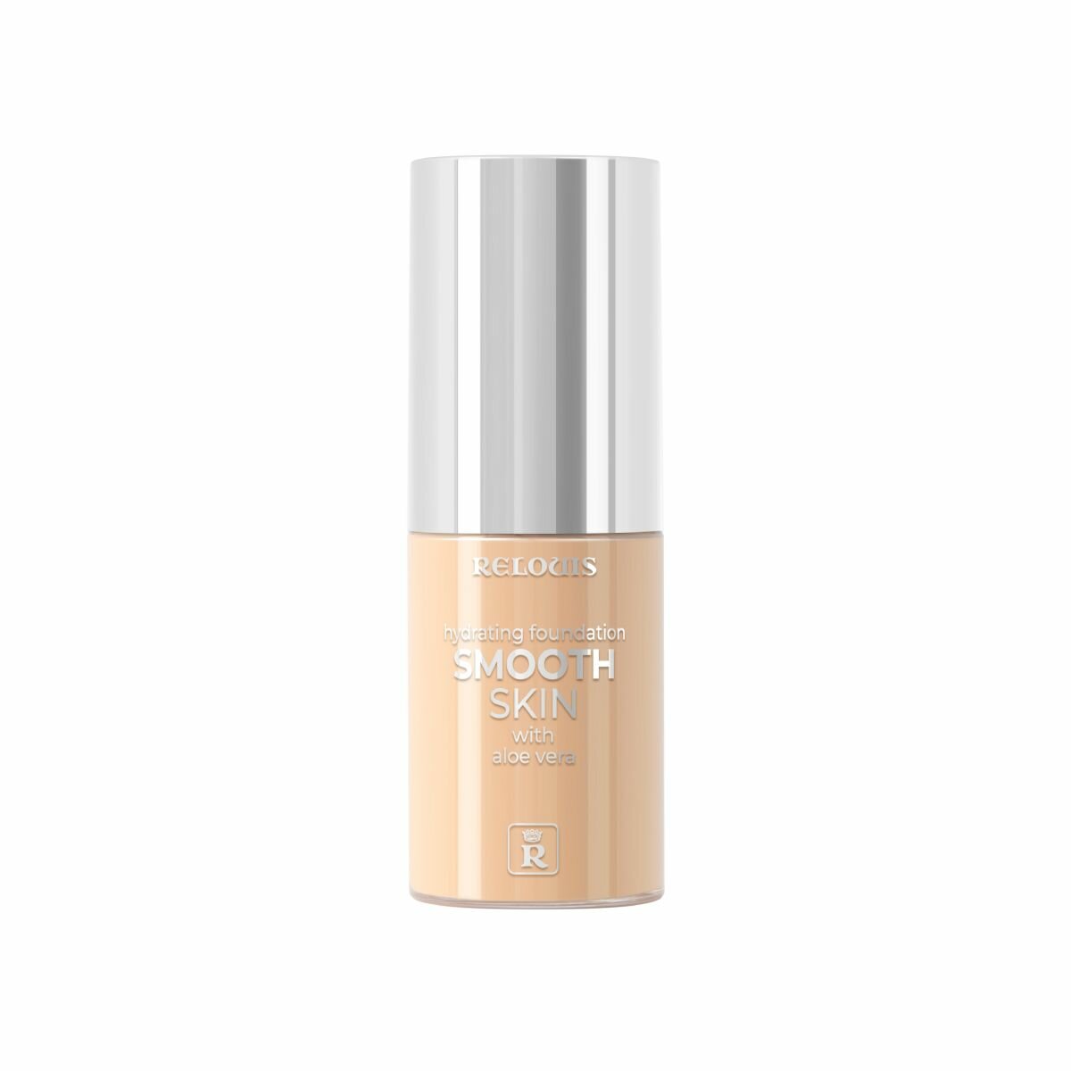 RELOUIS Тональный крем увлажняющий Smooth Skin с алоэ вера тон 02 натуральный бежевый