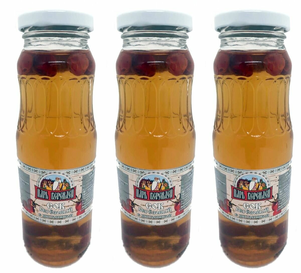 Сок берёзовый с шиповником 0,25л *3шт