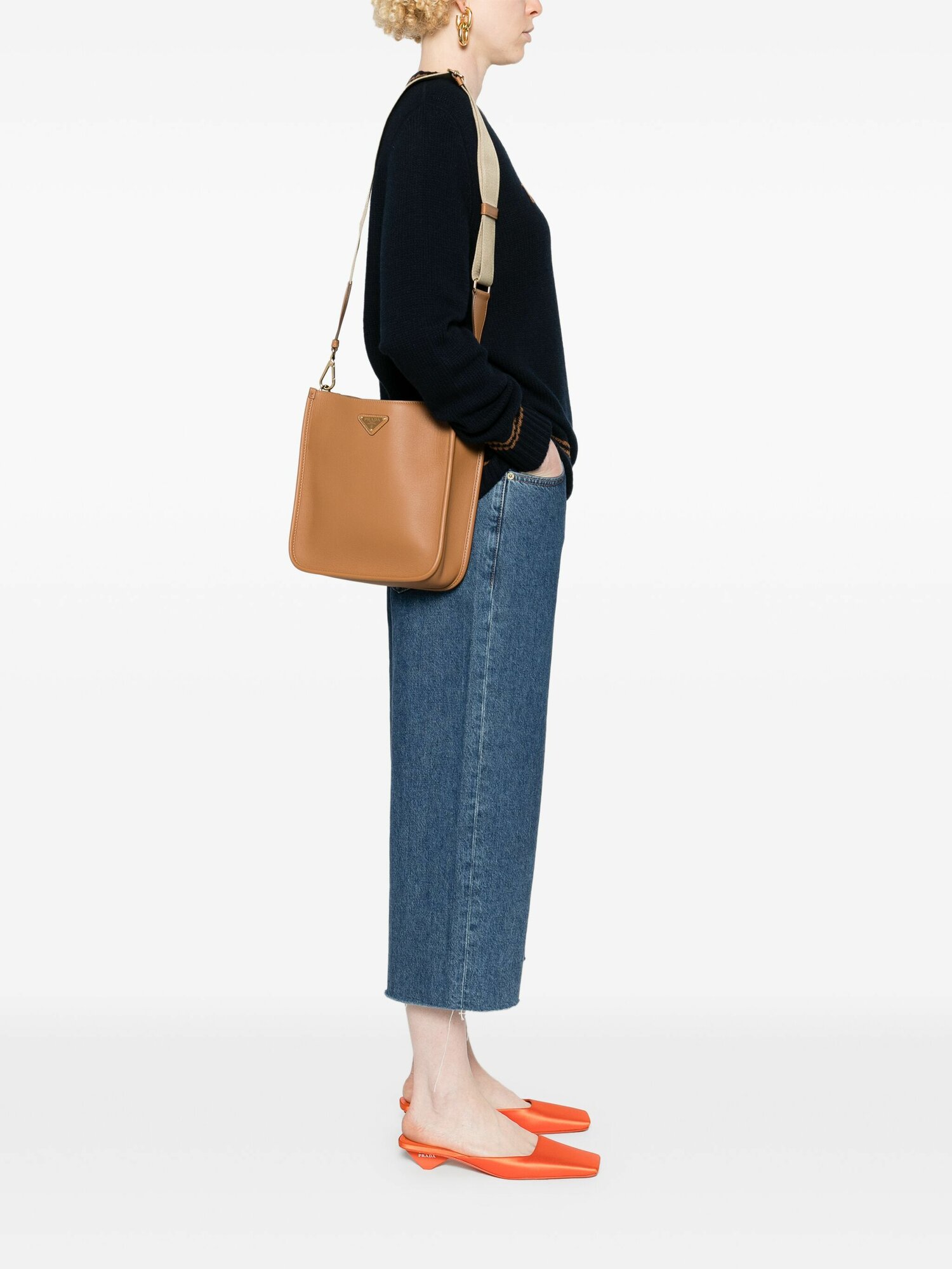 Сумка Prada, коричневый — фото 1