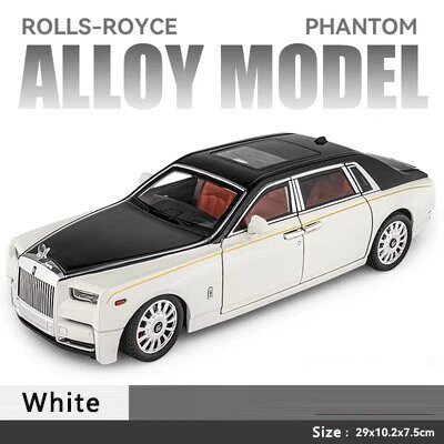 Модель автомобиля Rolls-Royce Phantom 1:18 металлическая