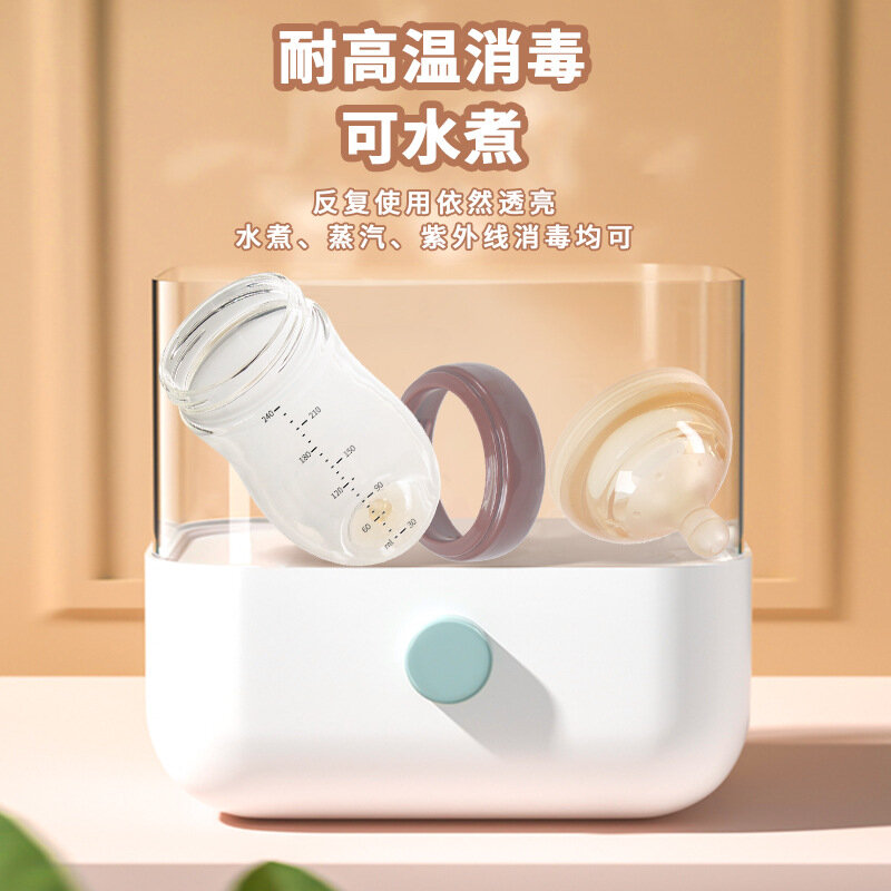 Стеклянная детская бутылочка объемом 160 мл для новорожденных, бутылочка с широким горлышком против колик для детей старше 6 месяцев, бутылочка против удушья.