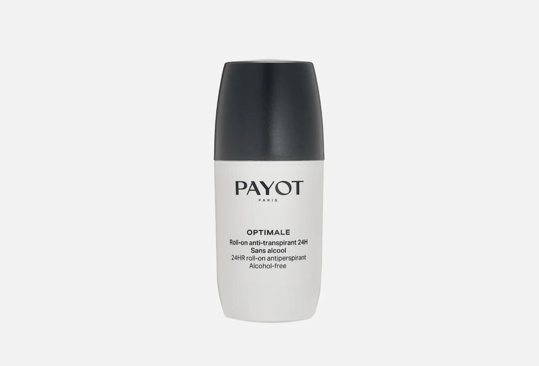 Антиперспирант Payot Optimale 24h, для мужчин, шариковый, 75 мл