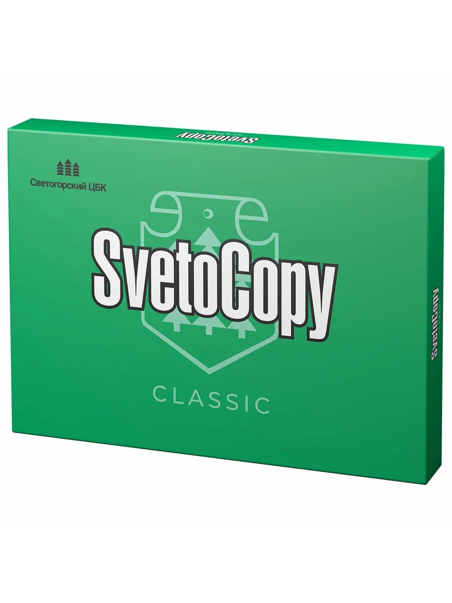 Бумага офисная большого формата (297х420), А3, 80 г/м2, 500 л, марка С, SVETOCOPY CLASSIC