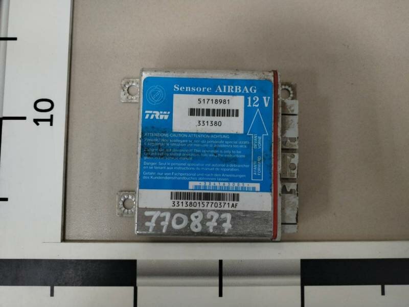 Блок управления AIR BAG Fiat Albea 2002-2012 кат.номер: 51718981