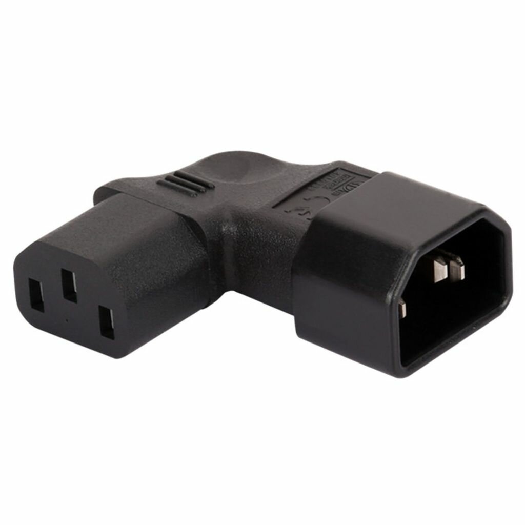 IEC 320 C14 Мужской в IEC320 C13/C5/C7 Женский адаптер-обратный штекер 3-контактный разъем