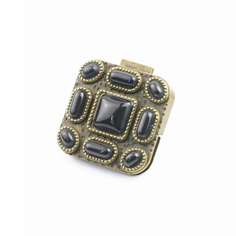 Пряжка для сумки CLOXY, металлическая, золотистого цвета Bronze