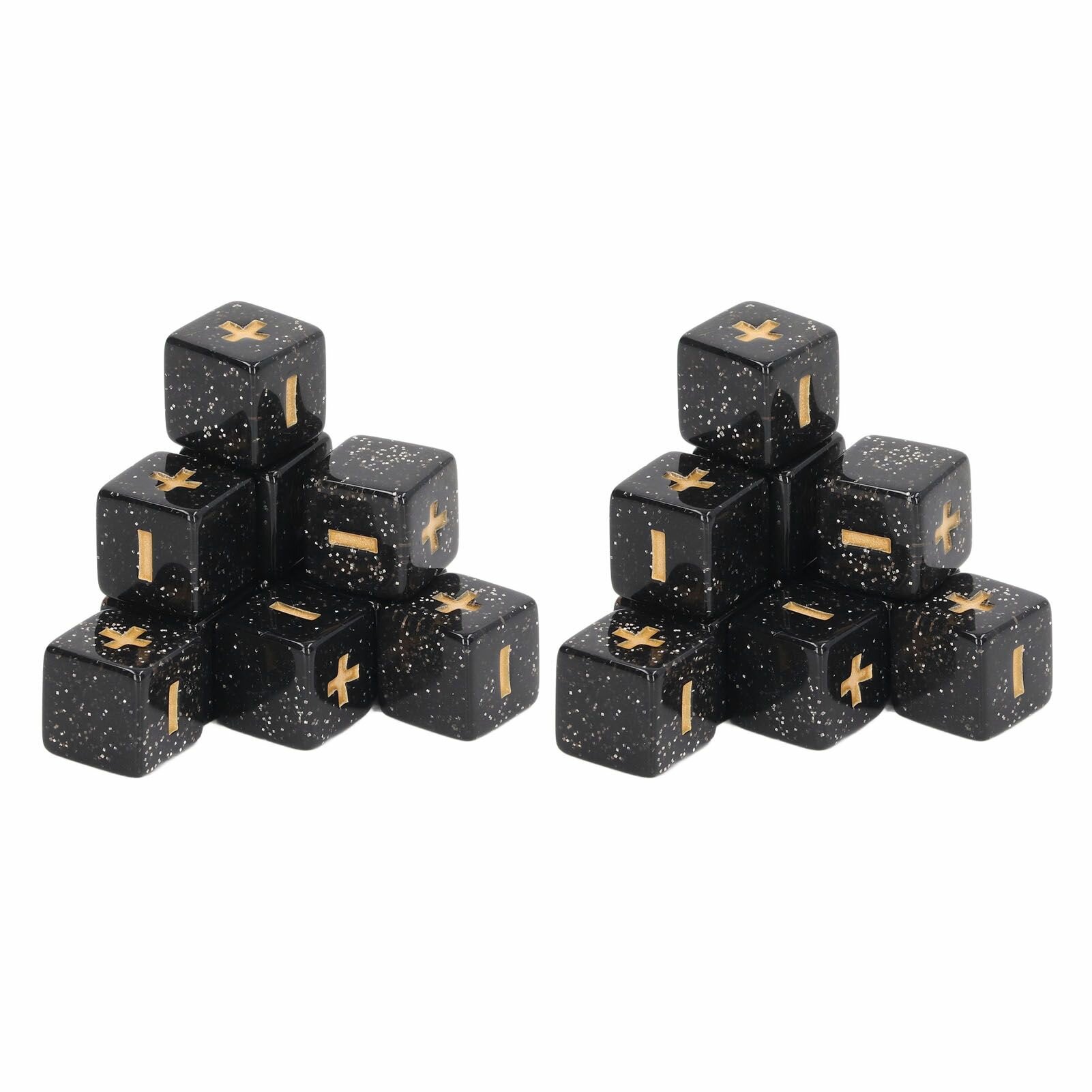 20 шт. 16 мм набор кубиков математические операции расчет знак минус плюс игрушки для детей классные учебные принадлежности черный