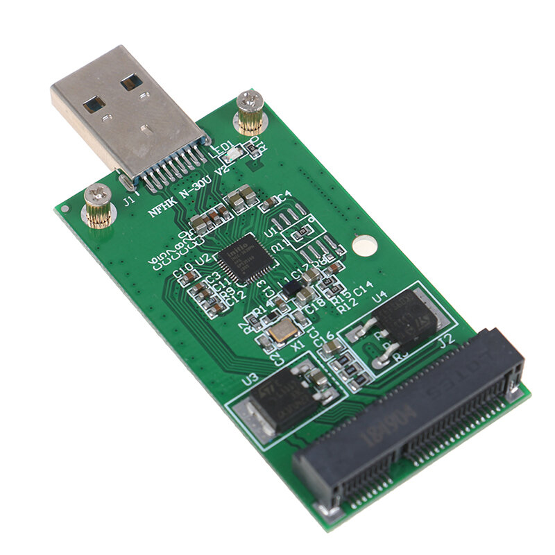 Шт. Mini USB 3.0 на PCIE mSATA внешний SSD PCBA конвертер адаптер карта