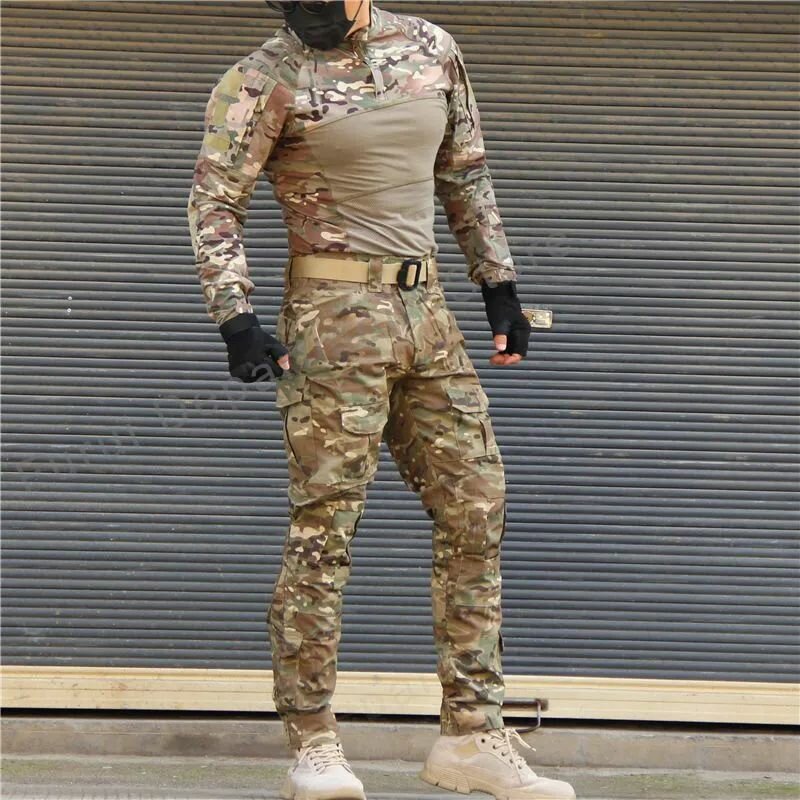 Облегающая тактическая одежда для активного отдыха