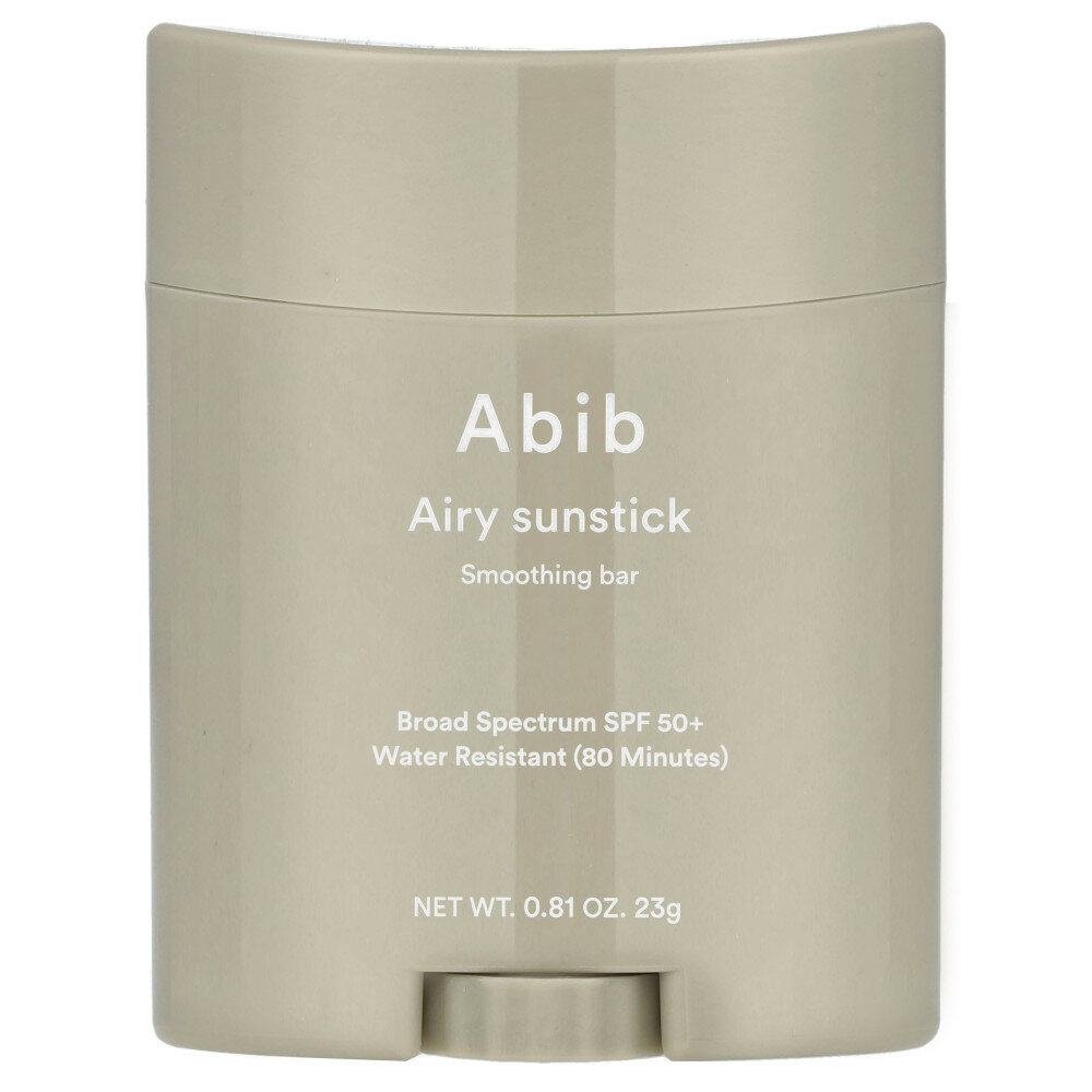 Abib, Airy Sunstick, разглаживающий мыло, SPF 50+, 23 г (0,81 унции)