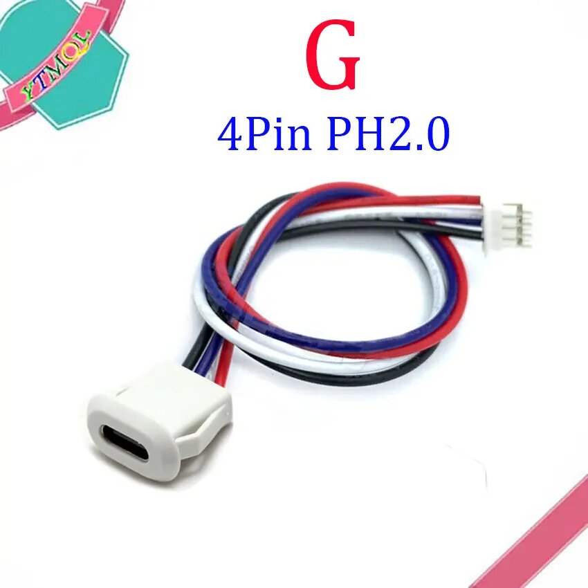 1 шт, разъем типа C, тип-C с пряжкой для карты, гнездовой разъем 5 А, высокий ток, разъем для быстрой зарядки, разъем USB-C для зарядного устройства, 6-контактный разъем USB