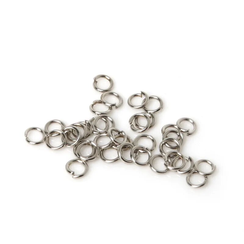 Колечки открытые Rhodium Plated
