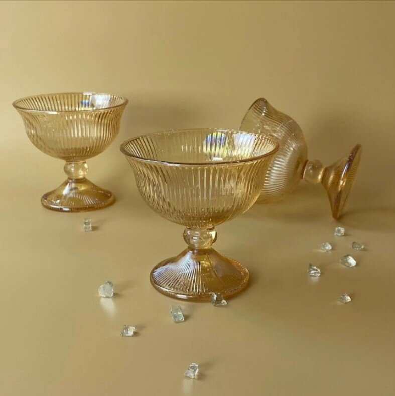 Набор из 6 креманок 185мл Стекло 588-598 118-588-598