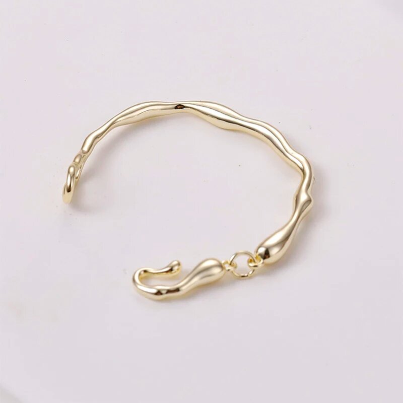 Браслет из латуни с позолотой 14K Gold Plated
