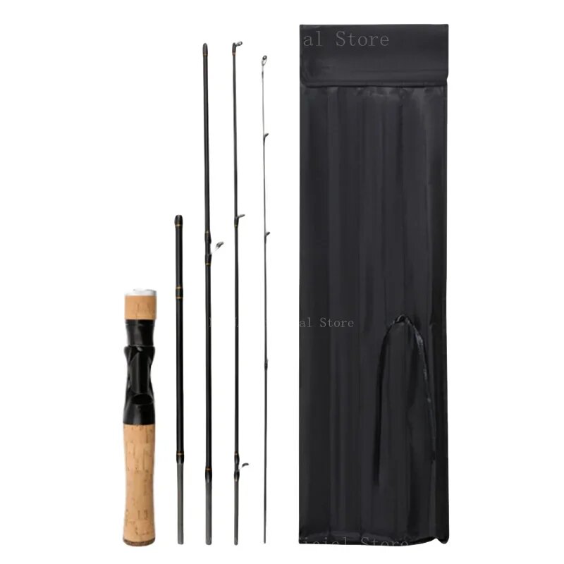 Спиннинговая удочка UL из углеродного волокна 4 шт. Spinning