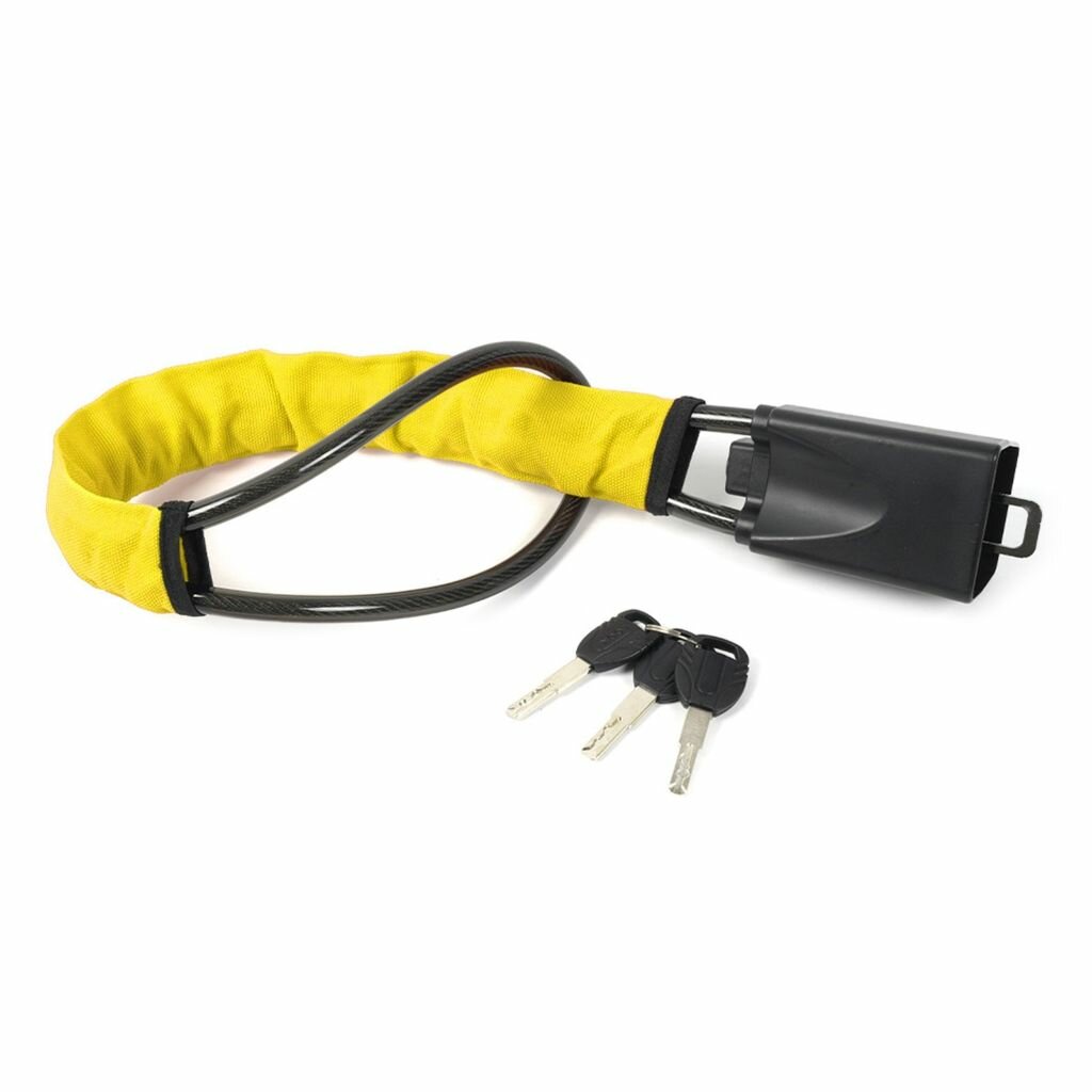 Блокировка руля и ремня безопасности, Желтый