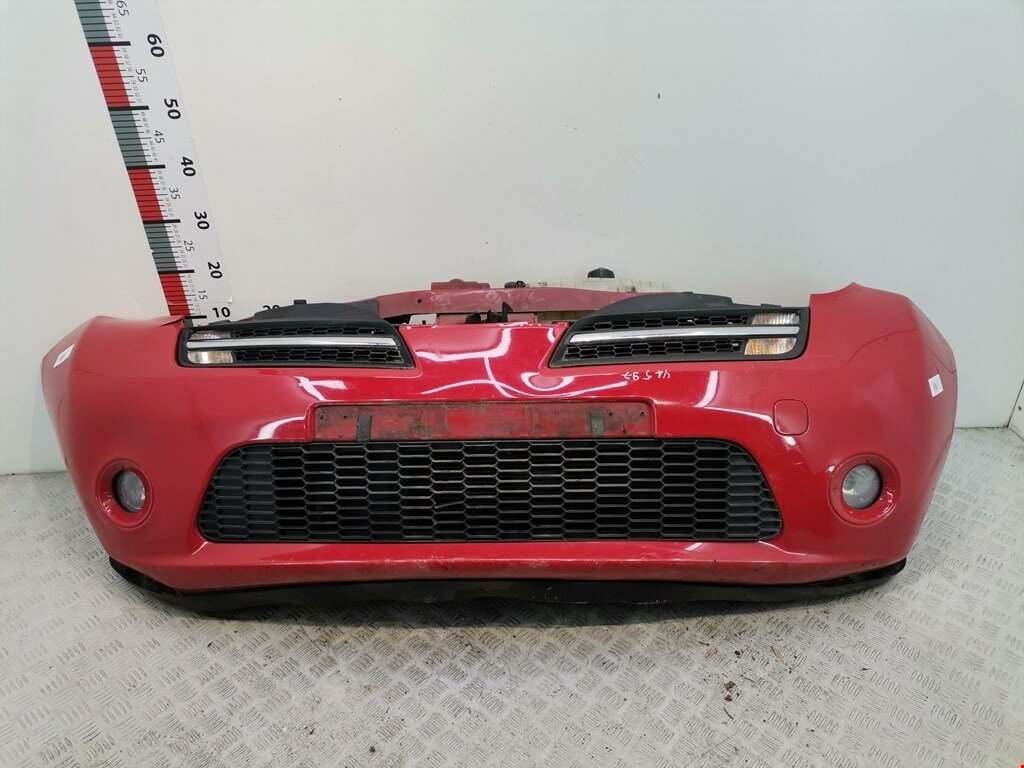 Ноускат (совокупность деталей передней части автомобиля, включающая: бампер, его усилитель, переднюю оптику, рамку радиатора, радиаторы) Nissan Micra K12 арт. 2211473