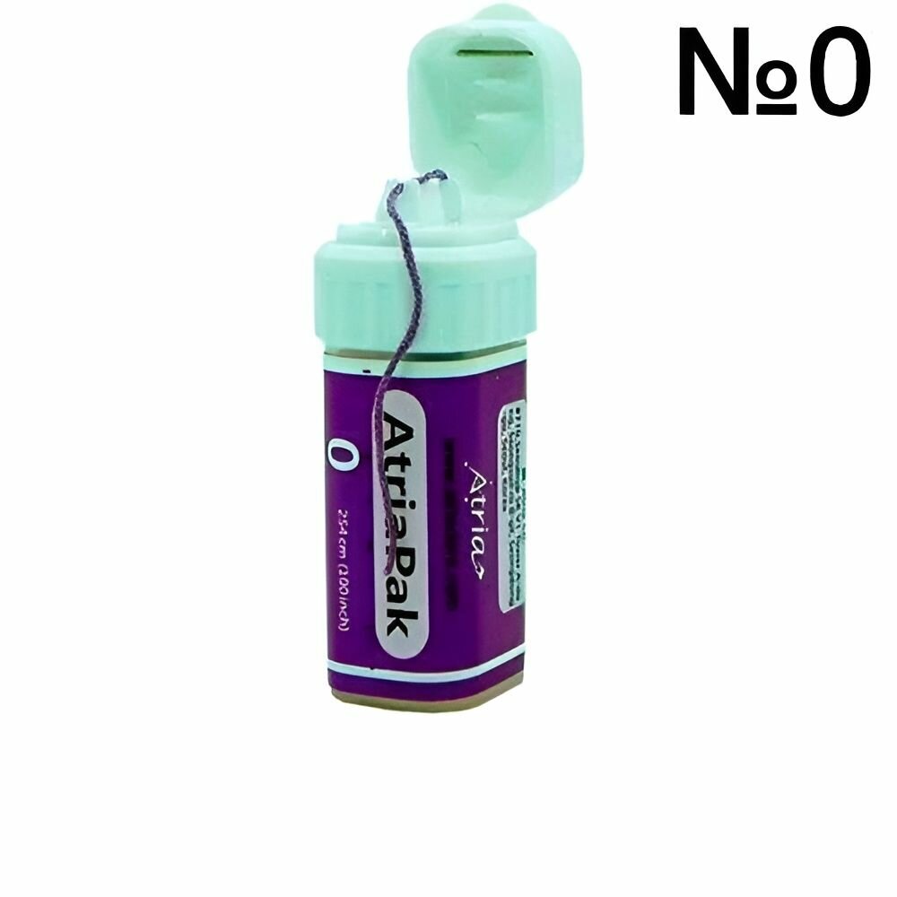 Нить ретракционная №0, плетёная, без пропитки, ATRIAPAK