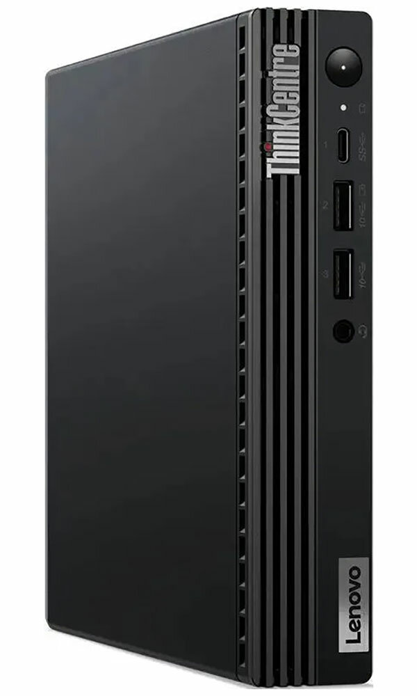Неттоп Lenovo ThinkCentre Tiny M70q-4 slim, i5 13400T 1.3, 8Gb, SSD512Gb, UHDG 730, без ОС, GbitEth, WiFi, BT, 90W, kb мышь, клавиатура, черный (12E3003EUM)