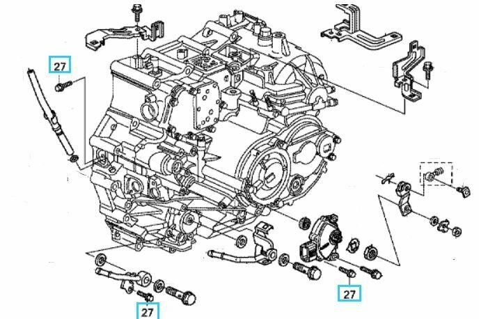 Болт с фланцем 6х14; Артикул Honda/Acura: 957010601408 (Оригинал)