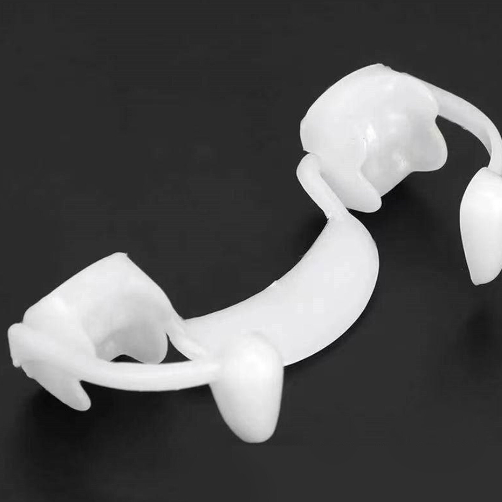 Выдвижные зубы вампира на Хэллоуин, выдвижные реалистичные клыки вампира-зомби, многоразовые жуткие поддельные брекеты для зубов