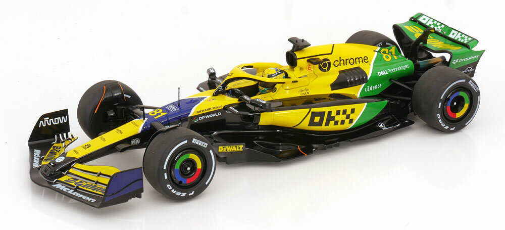 Модель коллекционная SOLIDO Mclaren MCL38 gp monaco 2024