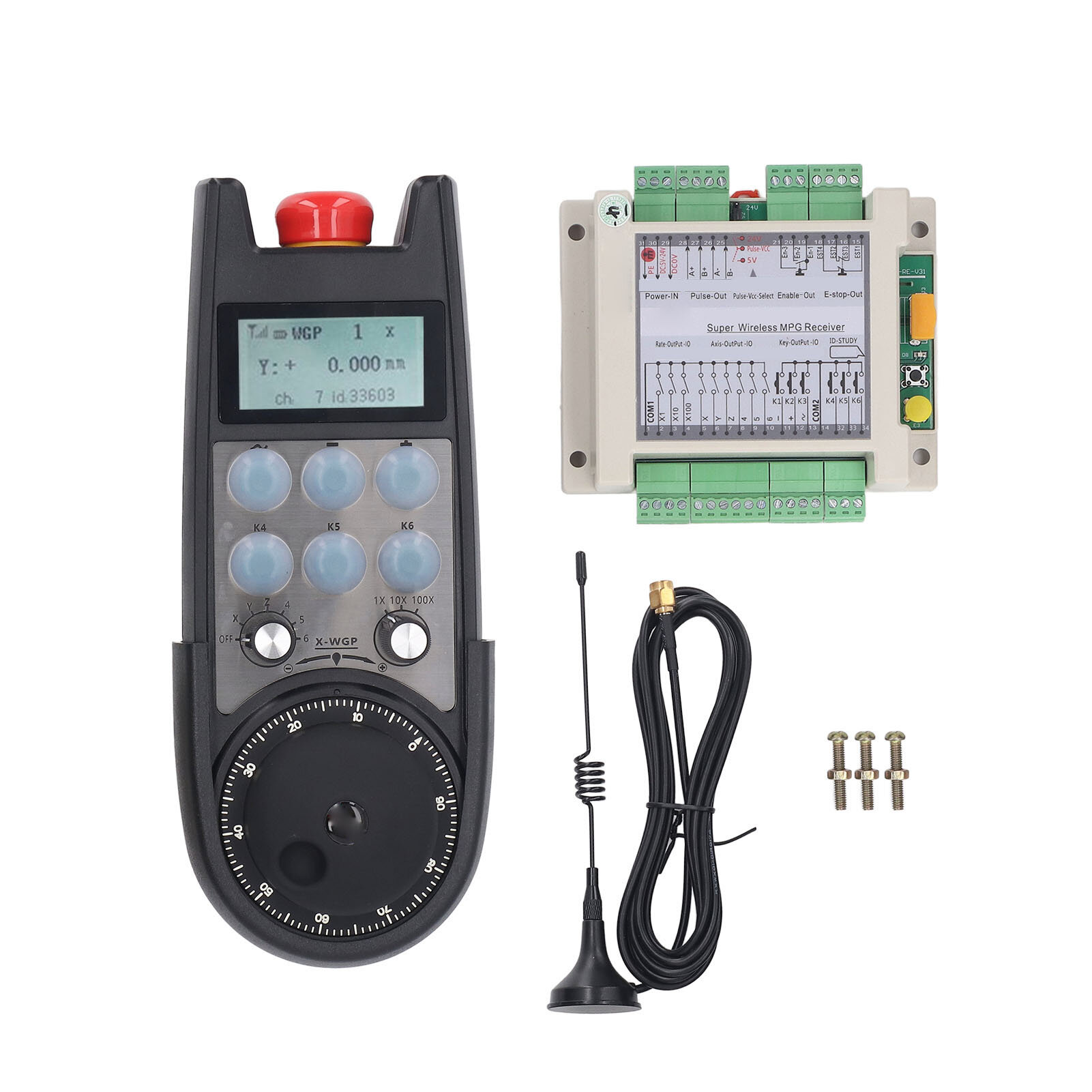 Контроллер ЧПУ, 6 осей, беспроводной, 40м