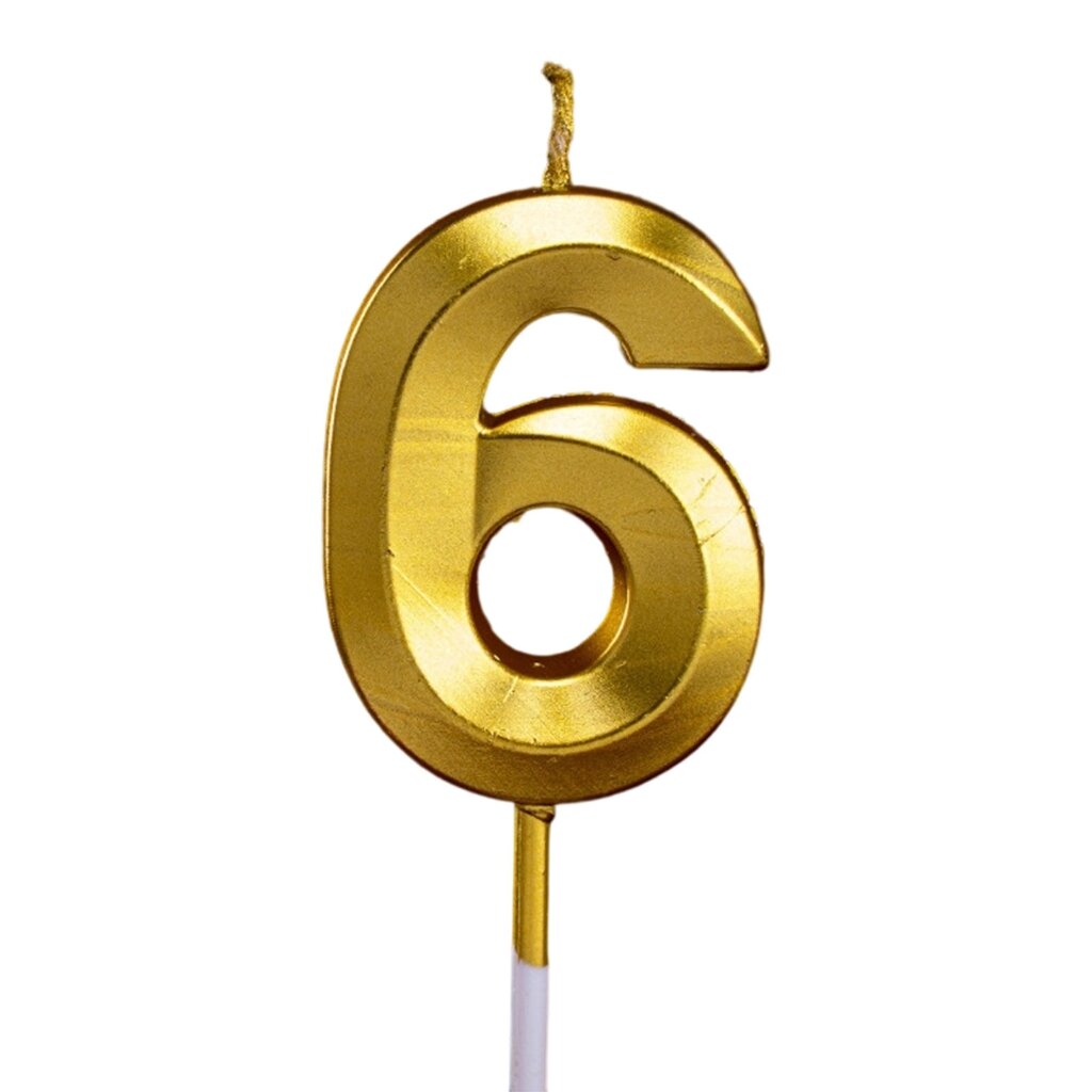 Торт ко дню рождения Золотой Тиран Золотая Цифровая Свеча Золотая Бриллиантовая Грань Цифровая Свеча-6
