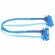 Кабель SATA 7+15Pin 30см