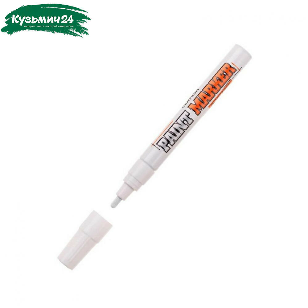 Маркер Munhwa Industrial белый, жидкая краска IPM-05/1PEs