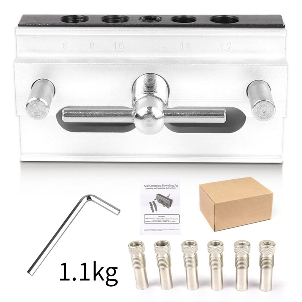 Самоцентрирующийся кондуктор для сверления DZT Tool, для сухого реза, Серебро