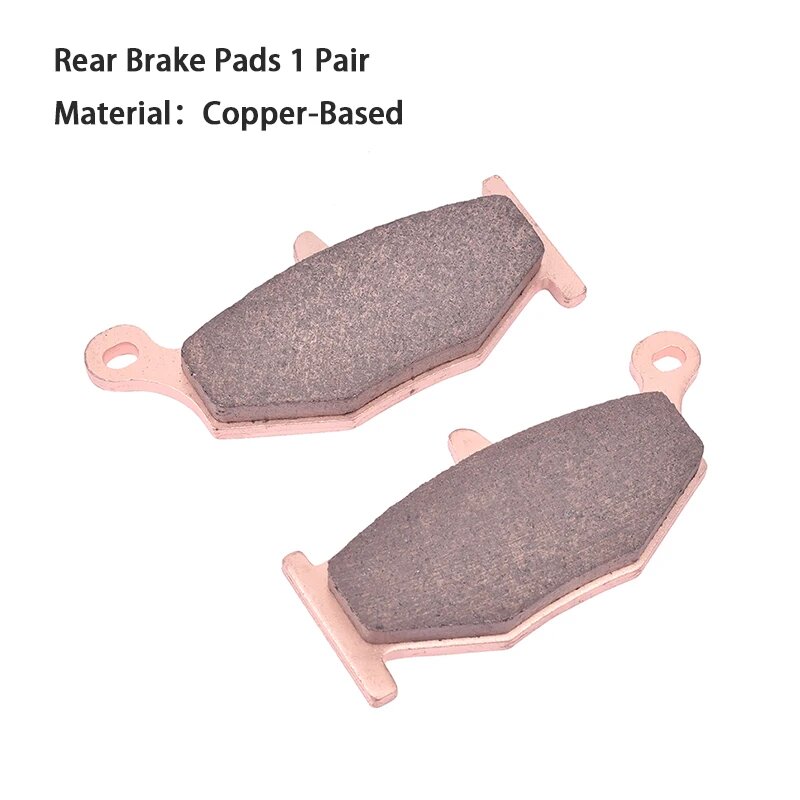 Передние и задние тормозные колодки мотоцикла для SUZUKI DL1000 DL1050 XT V-Strom Rear Copper 1pair