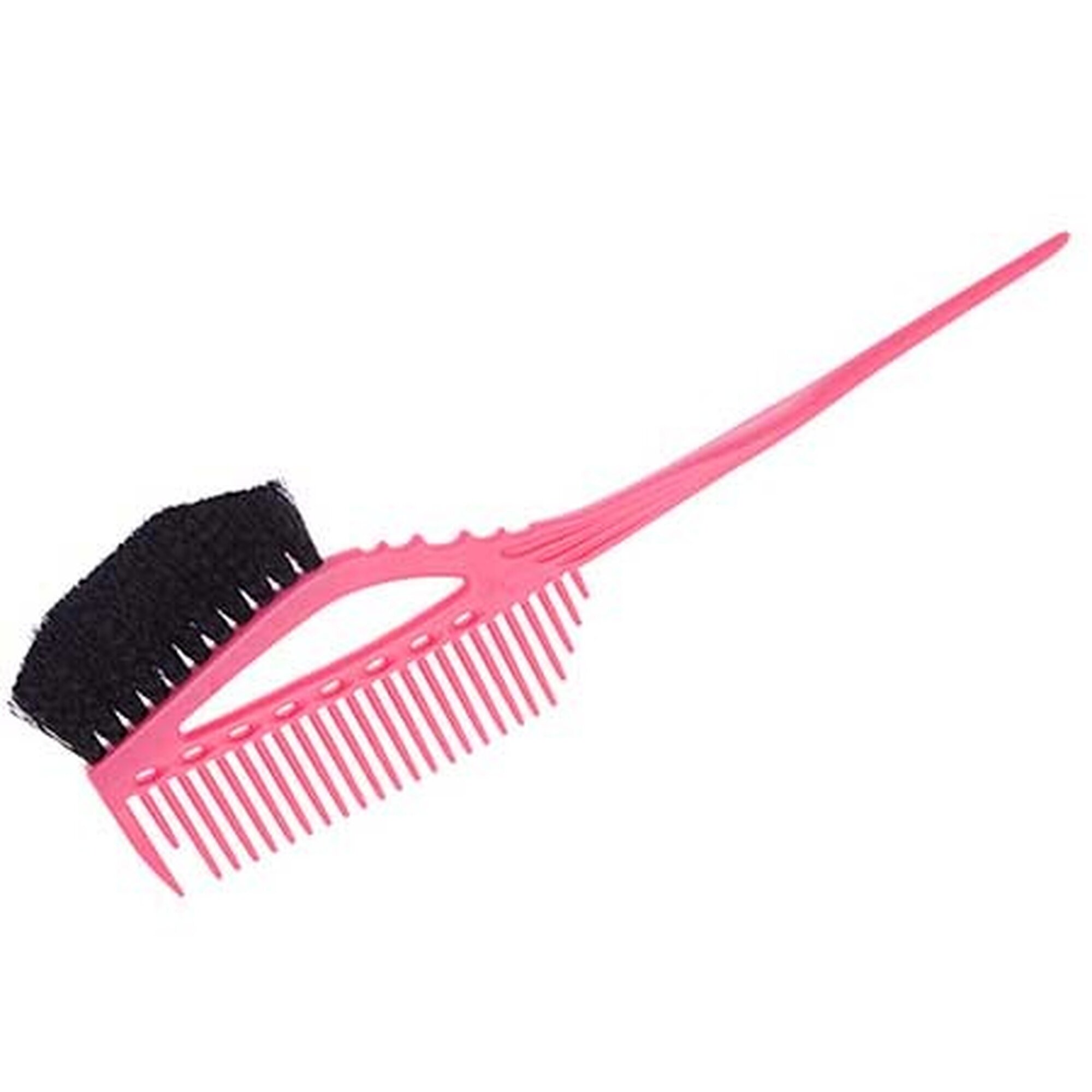 Кисточка для окрашивания с расческой Y.S. Park розовая YS-640 pink