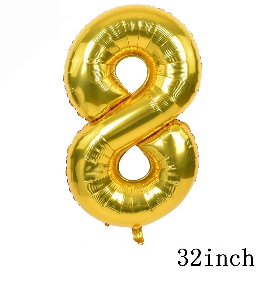 Фольгированные шары с лягушками HEROCROSS 1pc 32inch Number