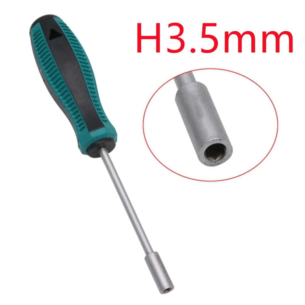 Шестигранные торцевые ключи VIBRATITE 7 шт. 3.5mm