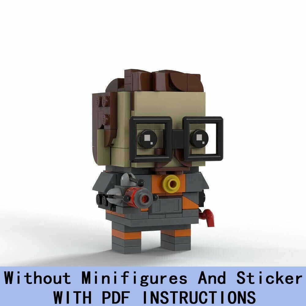 149шт. Конструктор Gordon Freeman Half-Life 2 Brickheadz Набор строительных блоков