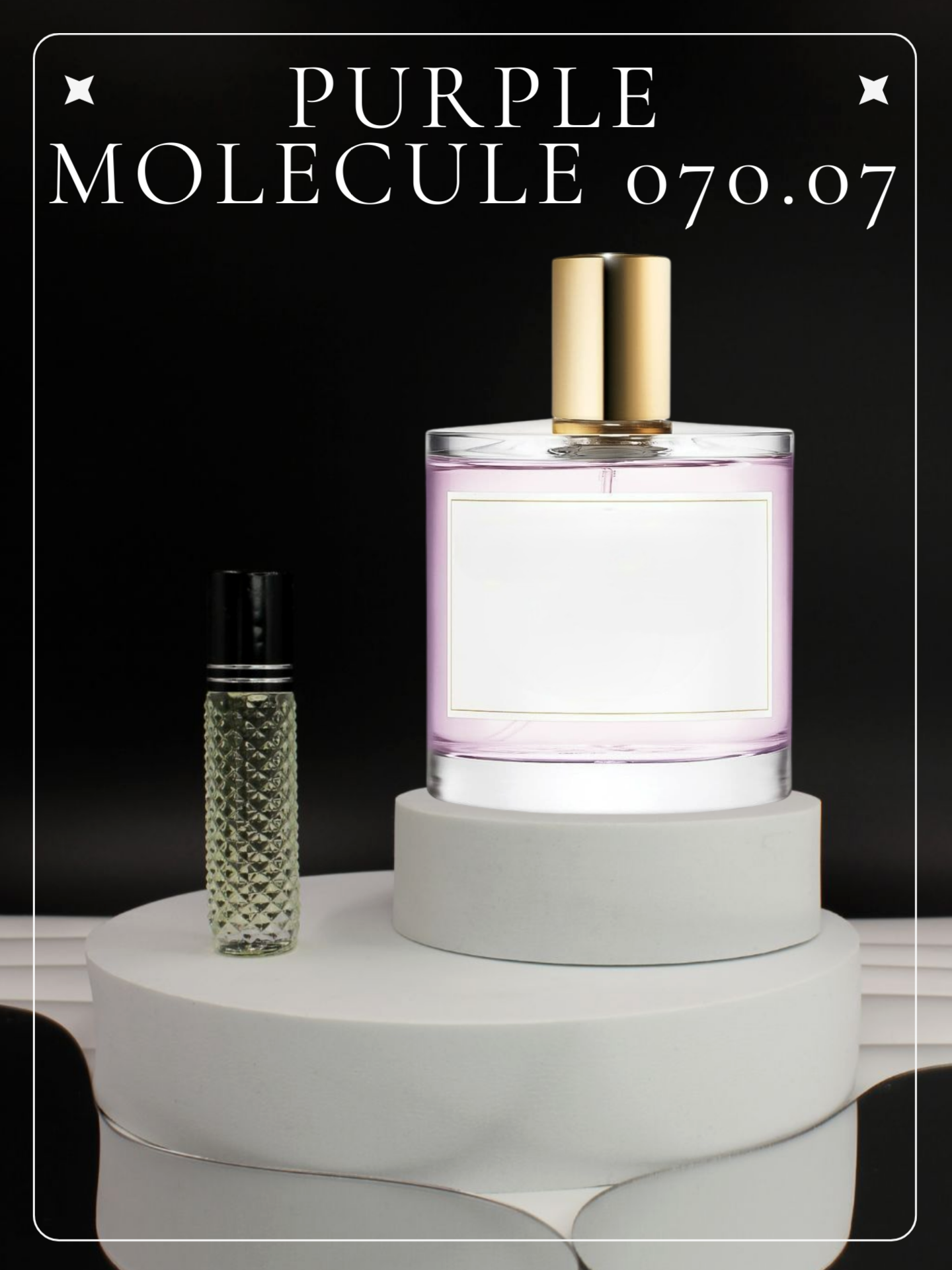 Perfum Secrets; Духи масляные Purple Molecule 070.07; Парпл Молекула 070.07 роллер 8 мл