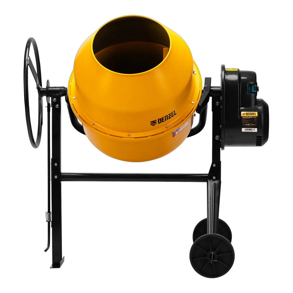 Бетоносмеситель Denzel B-200 Yellow