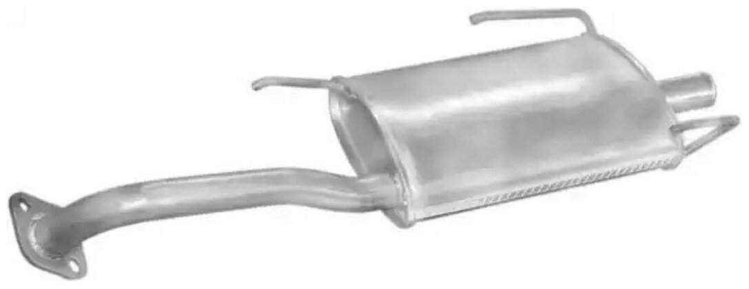 Глушитель задняя часть Polmostrow арт. 15130