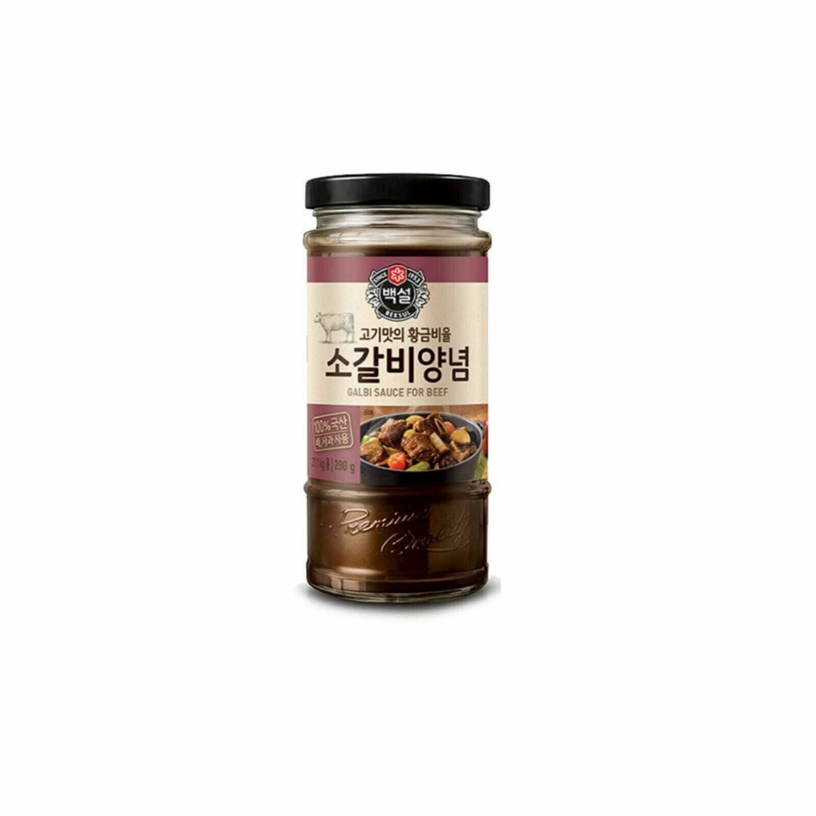 Корейский соус и маринад для говяжьих ребер кальби, Beksul, 500 г.