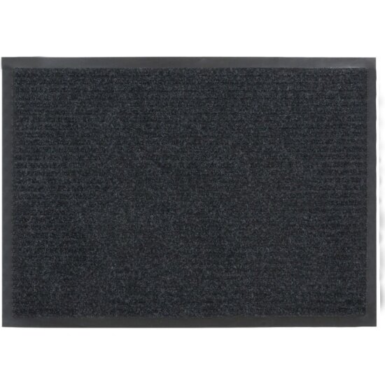 Коврик Sunstep влаговпитывающий "Ребристый" 50х80 см, черный