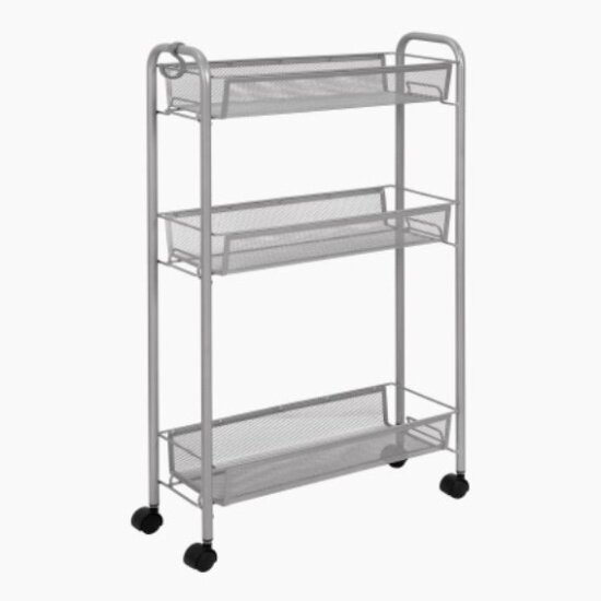 Этажерка напольная Garden Story Ладья 1К 3 полки 170х440х755, серый