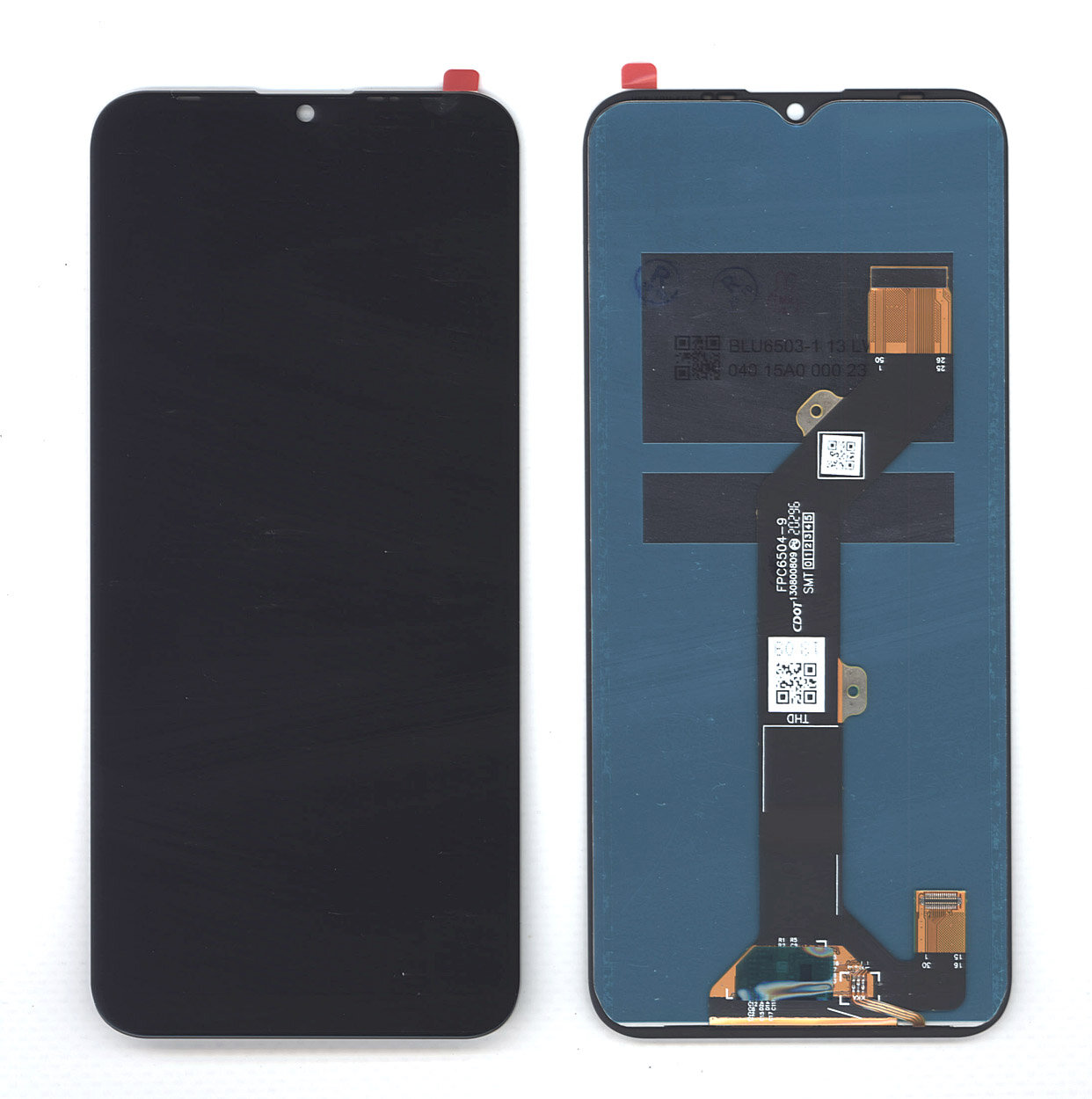 Дисплей для Tecno Spark 6 Go черный