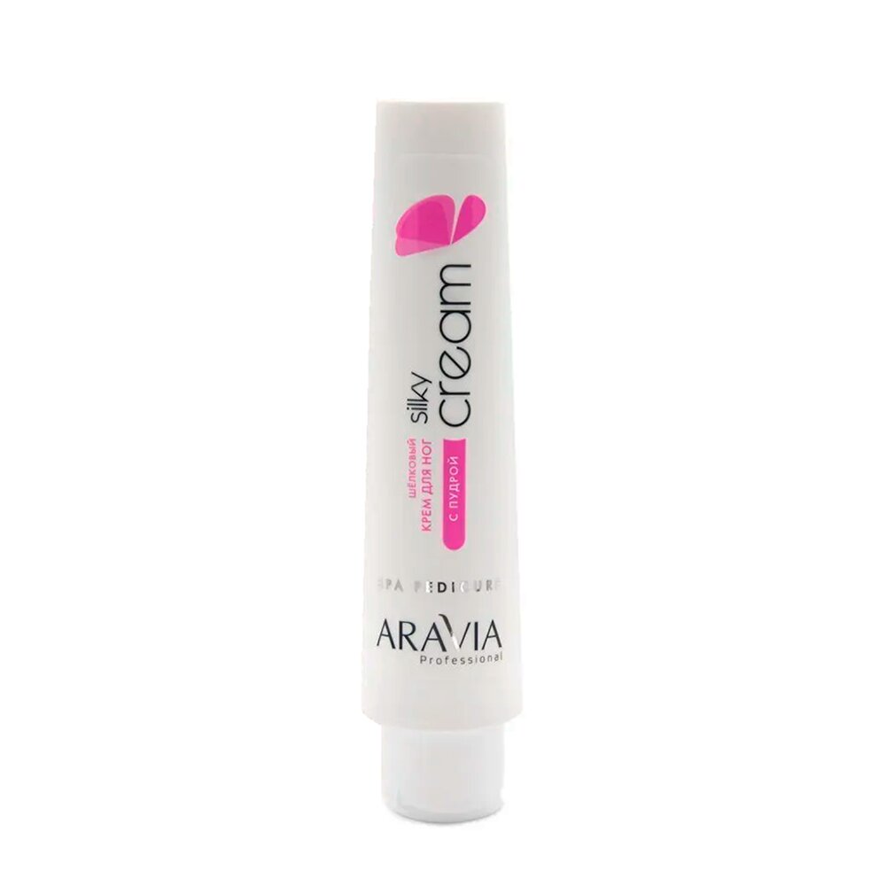 Крем шелковый с пудрой для ног Professional silky cream
