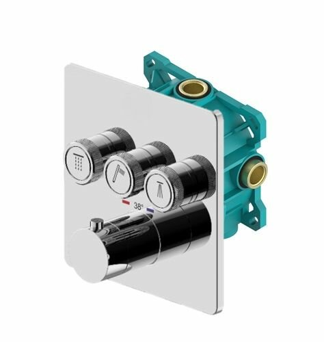 Комплект встраиваемого смесителя для раковины Plumberia Selection PSBOX KITPSB2903CR, Хром