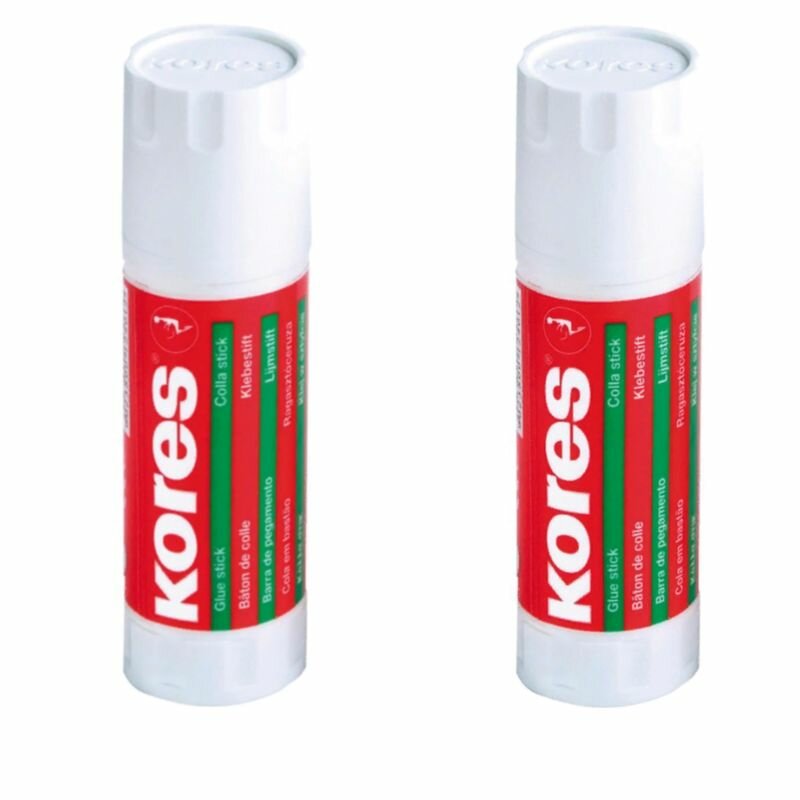 Kores Клей-карандаш 8 г 2 шт