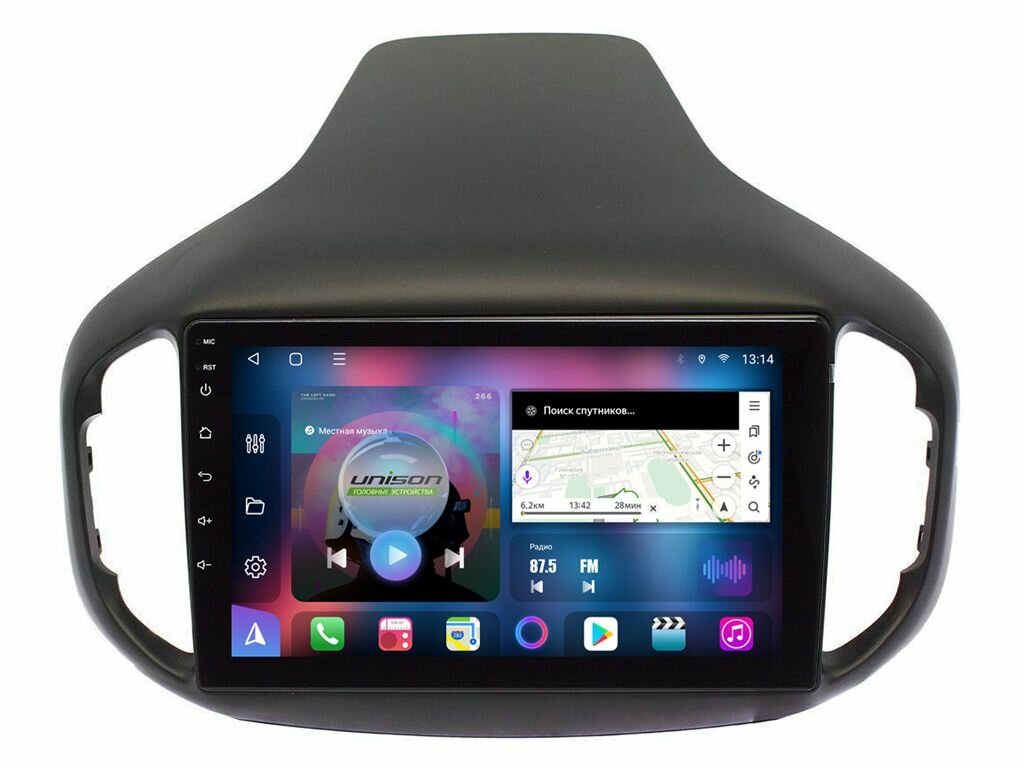 Штатная магнитола Chery Tiggo 7 2016-2020 UNISON 10A4 4Gb/64Gb, 8 ядер (1027-10HA4)
