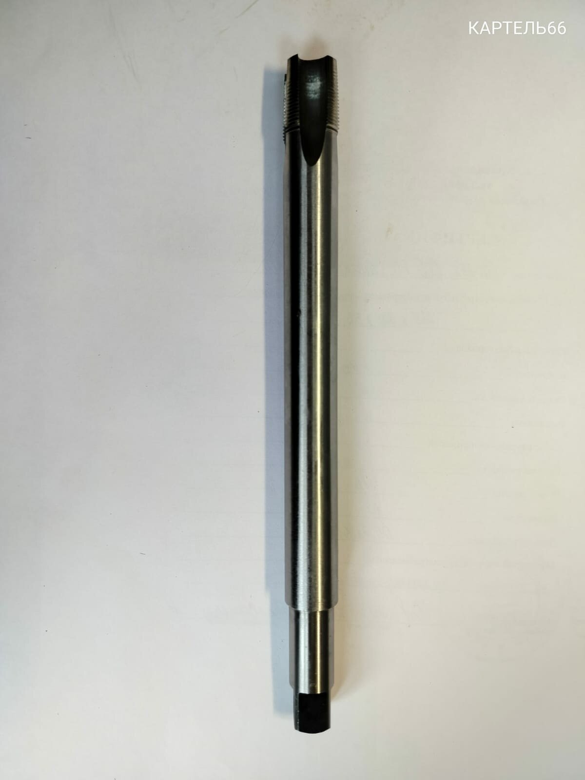 Метчик гаечный М18 х 1,0 прямой (L= 200, Р6М5) ГОСТ 1604-71