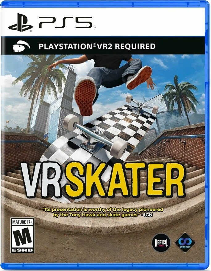 Игра VR Skater для Playstation 5 VR2 (PS5, английская версия)