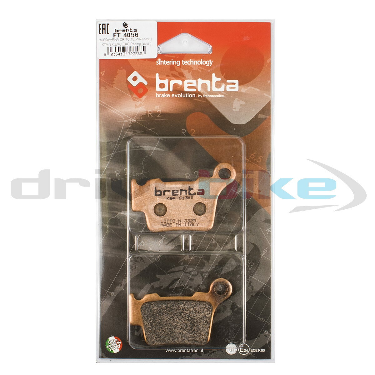 BRENTA Тормозные колодки FT 4056 Sintered